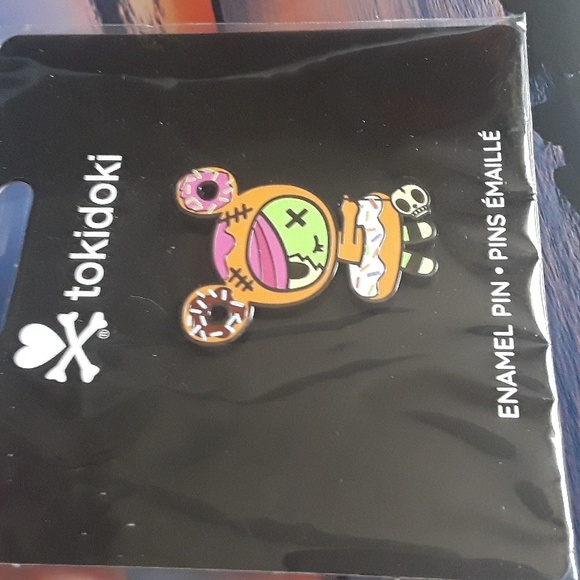 tokidoki | Jewelry | Tokidoki Enamel Pin Donutella Zombie Rare ...